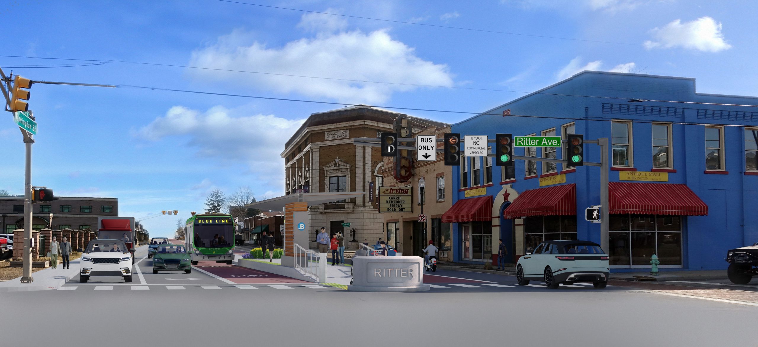 Indianapolis citizens deliver feedback for bus rapid transit line