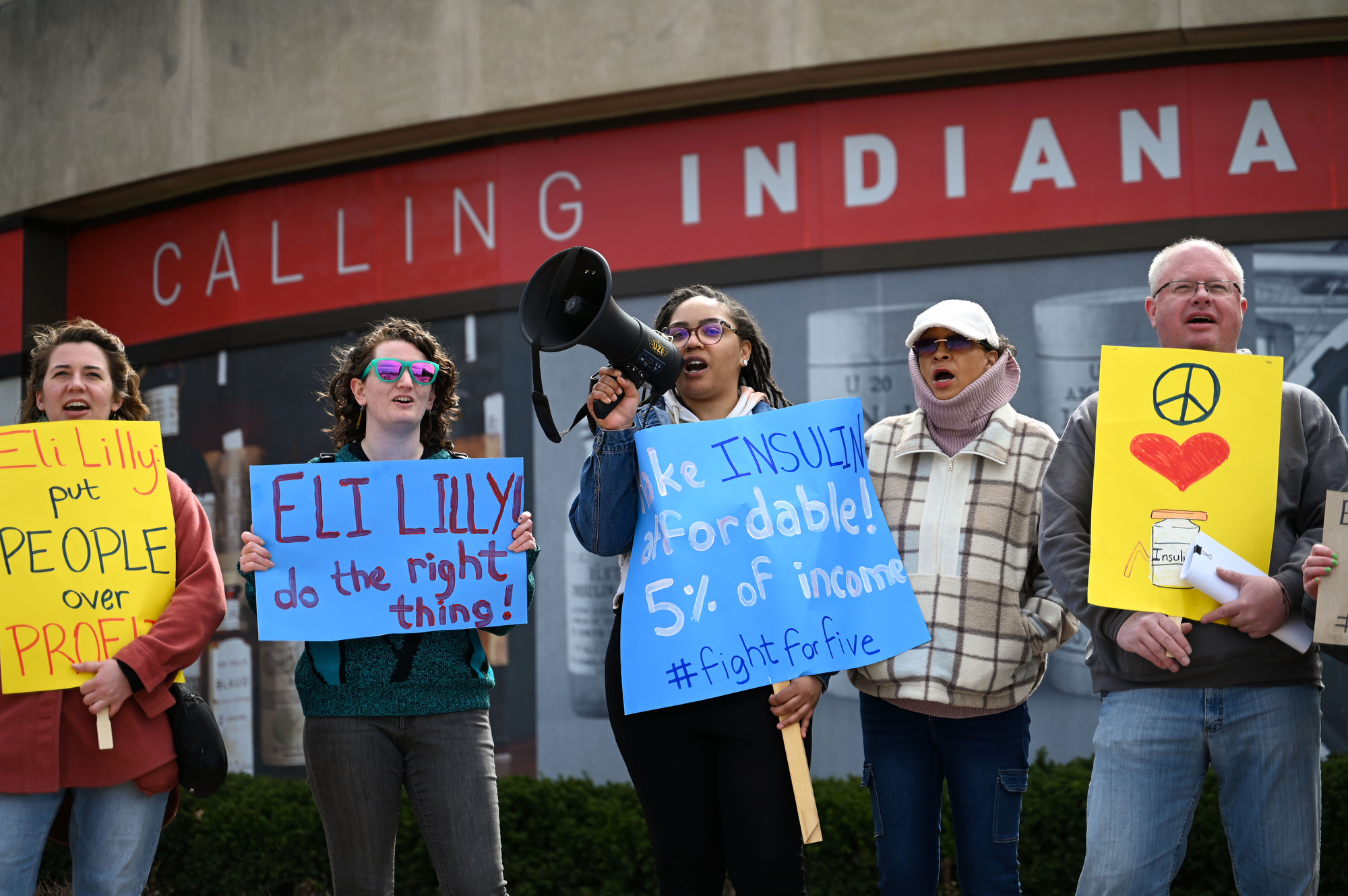 Indianapolis protestors demand Eli Lilly lowers insulin price