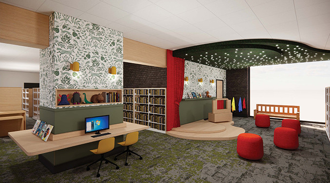 Which Indianapolis library branches are closing for renovations next