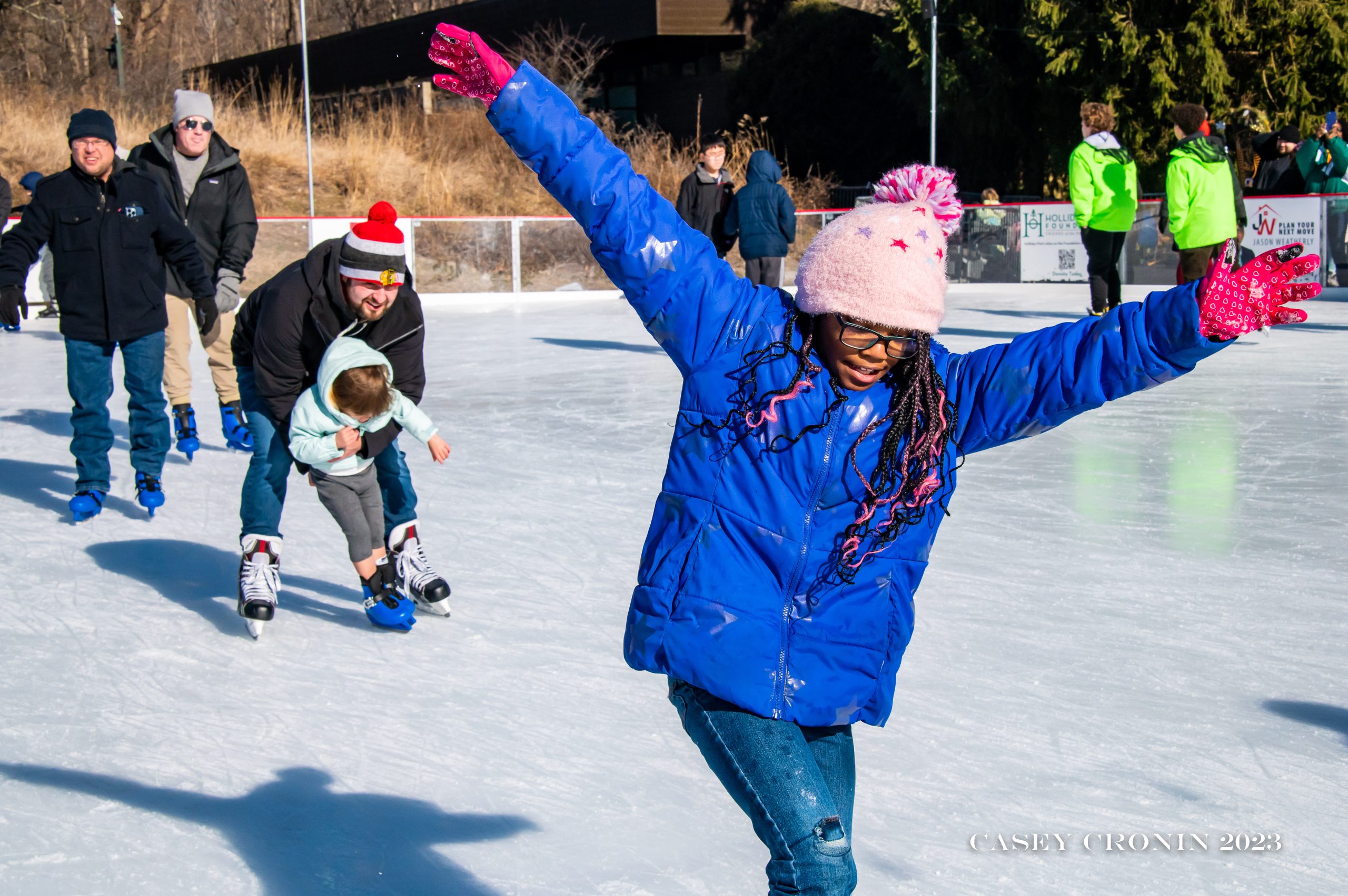 Ice skating returns to Holliday Park