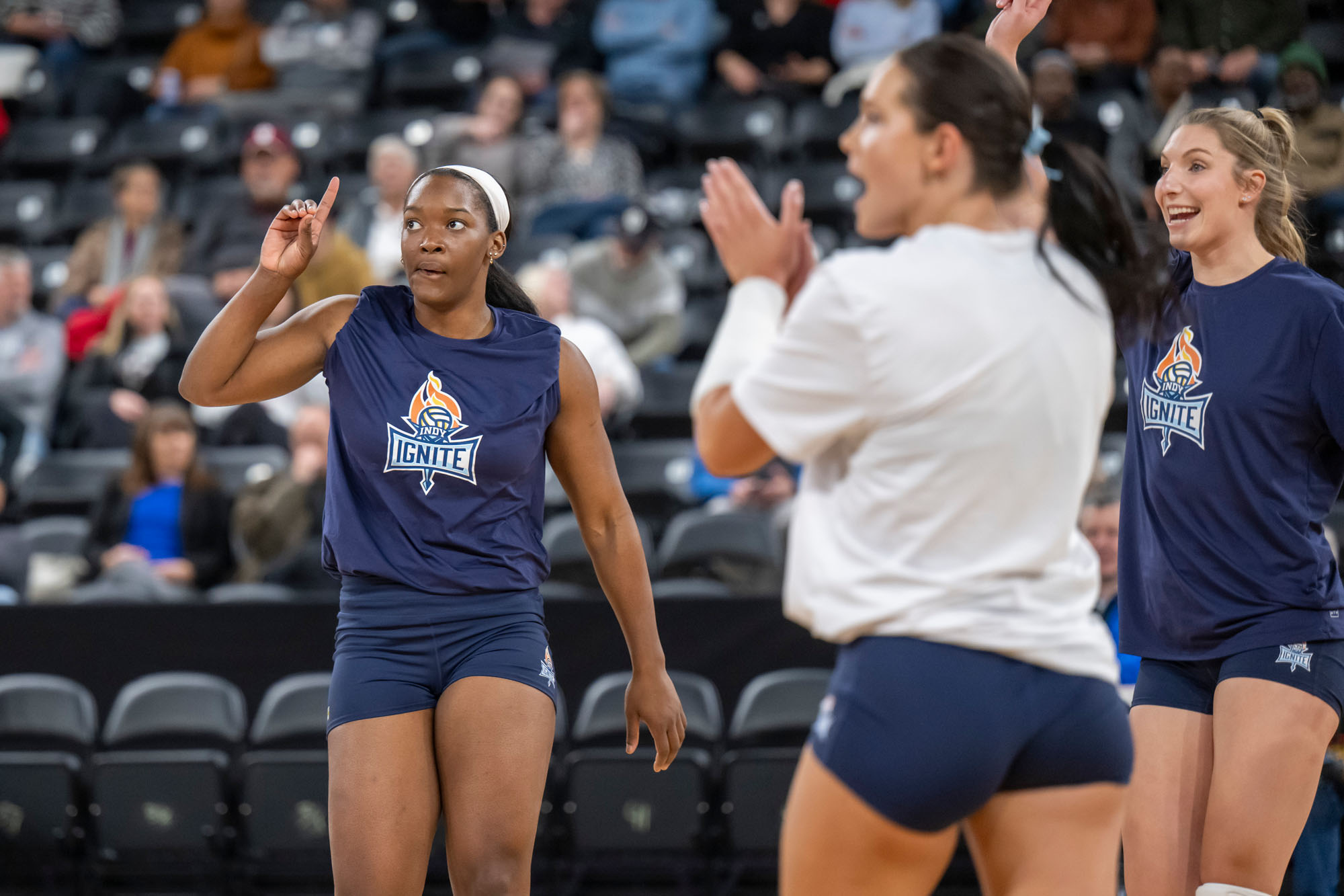 Meet Azhani Tealer, one of Indy Ignite’s pro volleyball players