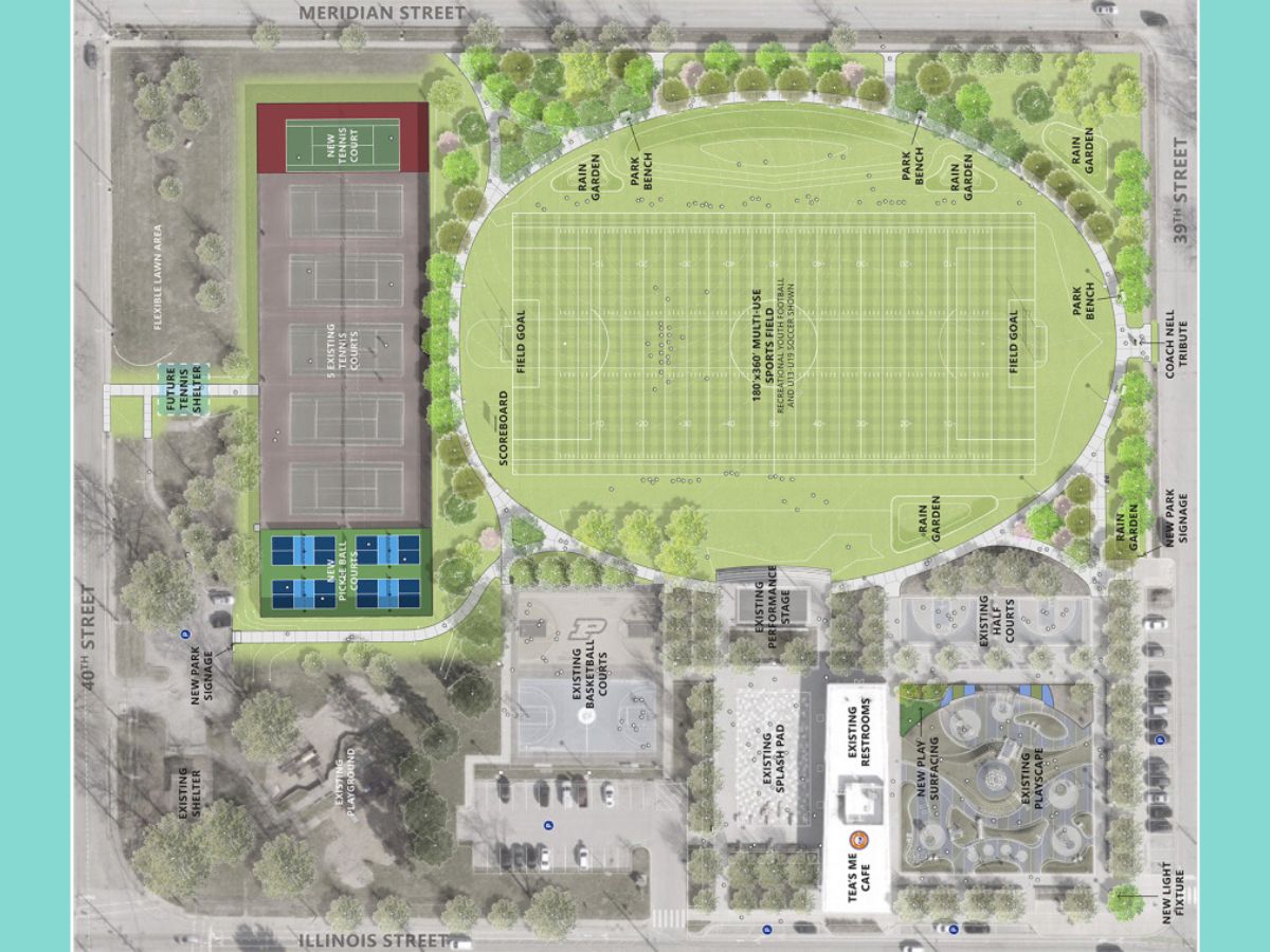 Tarkington Park improvements named for beloved football coach