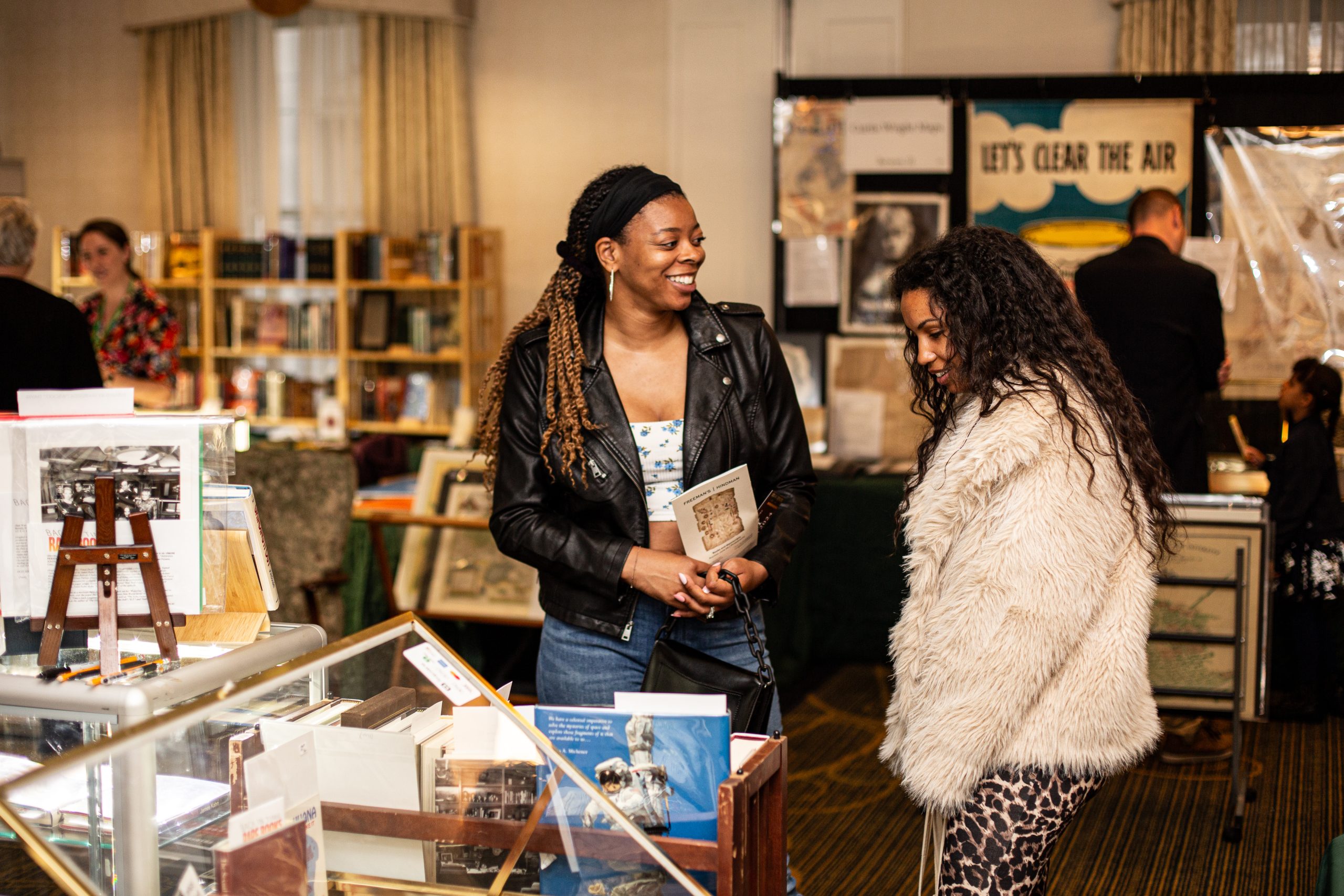 Look at over 1,000 antique books, maps, letters at the Rare Book Fair ...