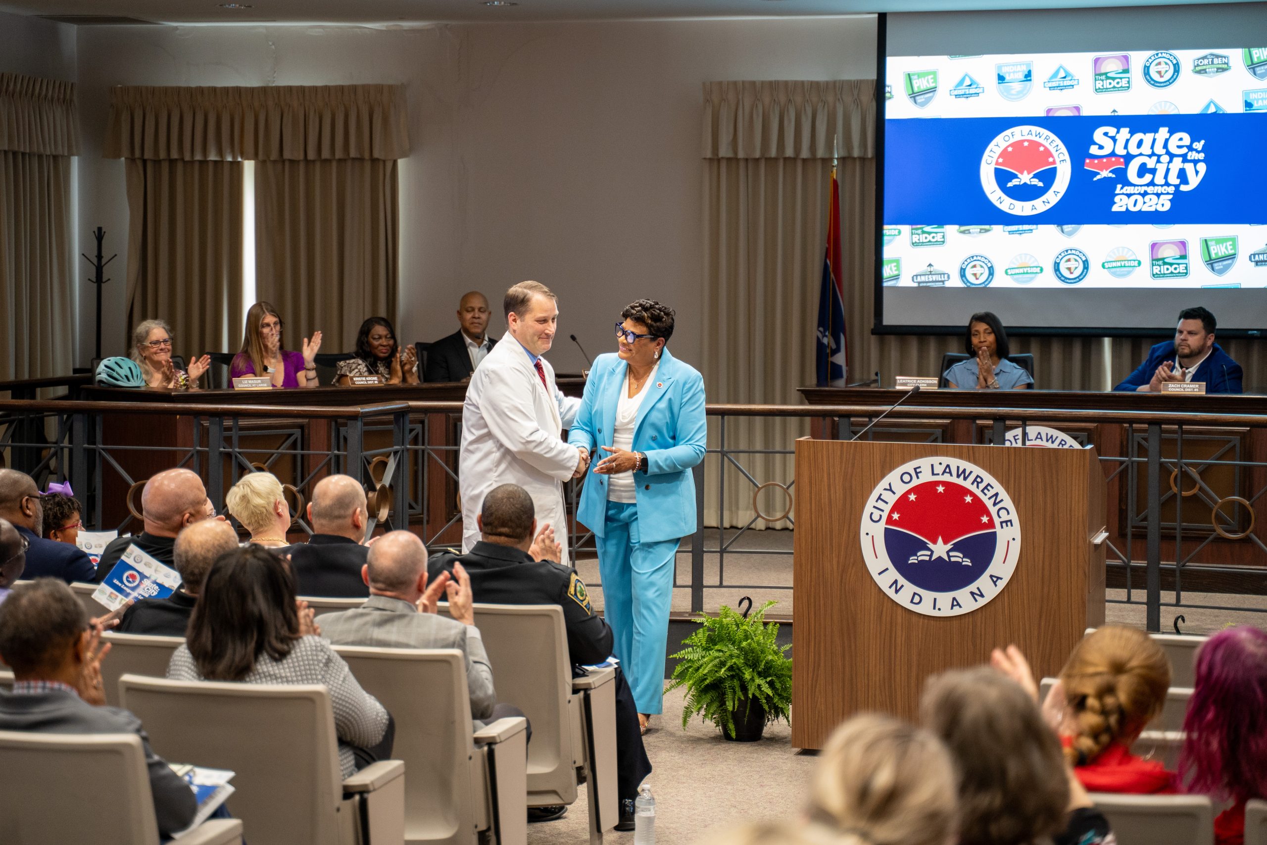 Lawrence State of the City: Mayor Whitfield announces health initiative