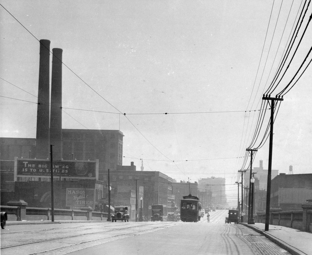 IndyGo’s Blue Line crews dig up electric railway tracks
